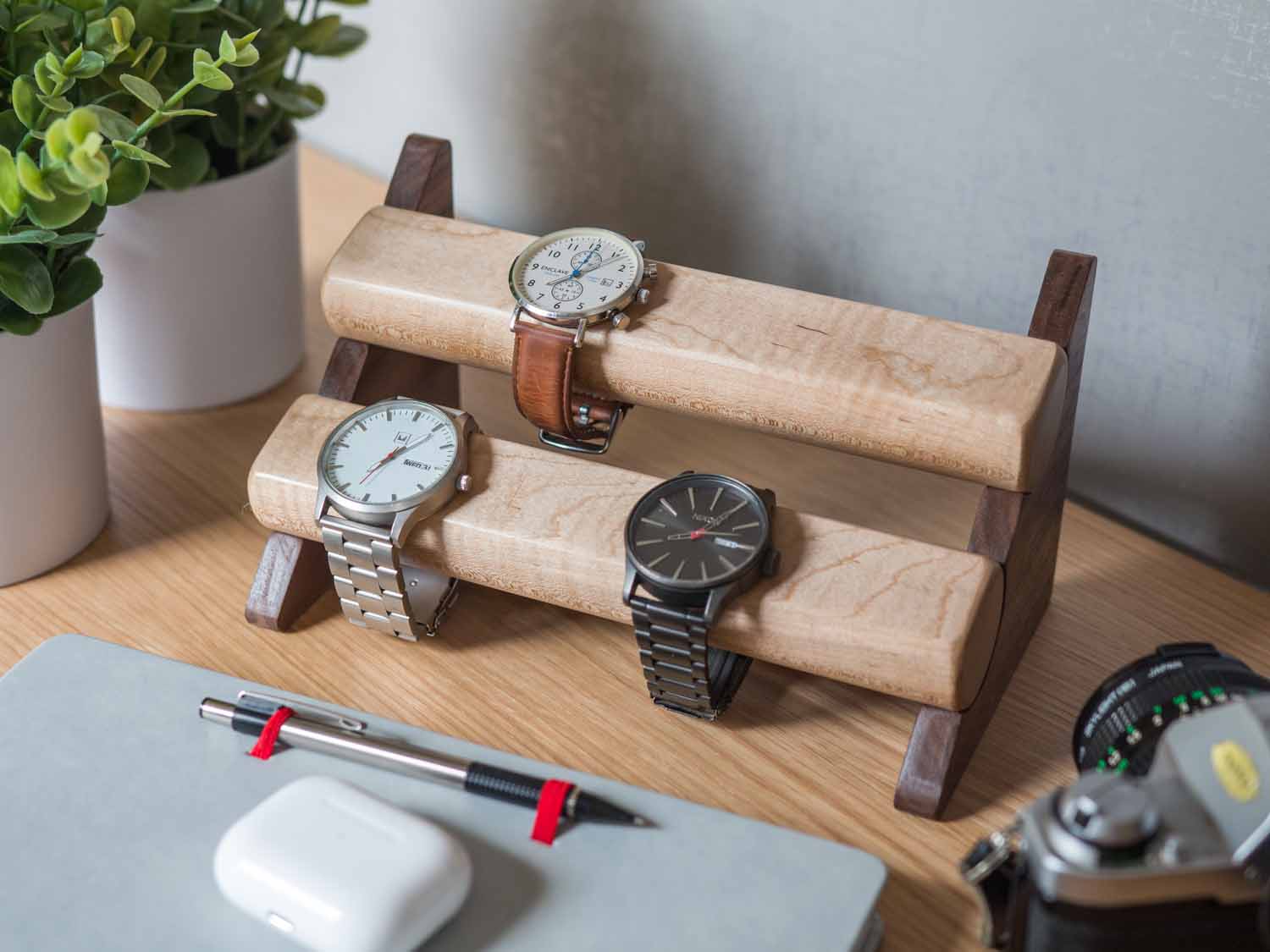 Creating The Extra Large Wooden Watch Display | The Smooth Cut – Form ...